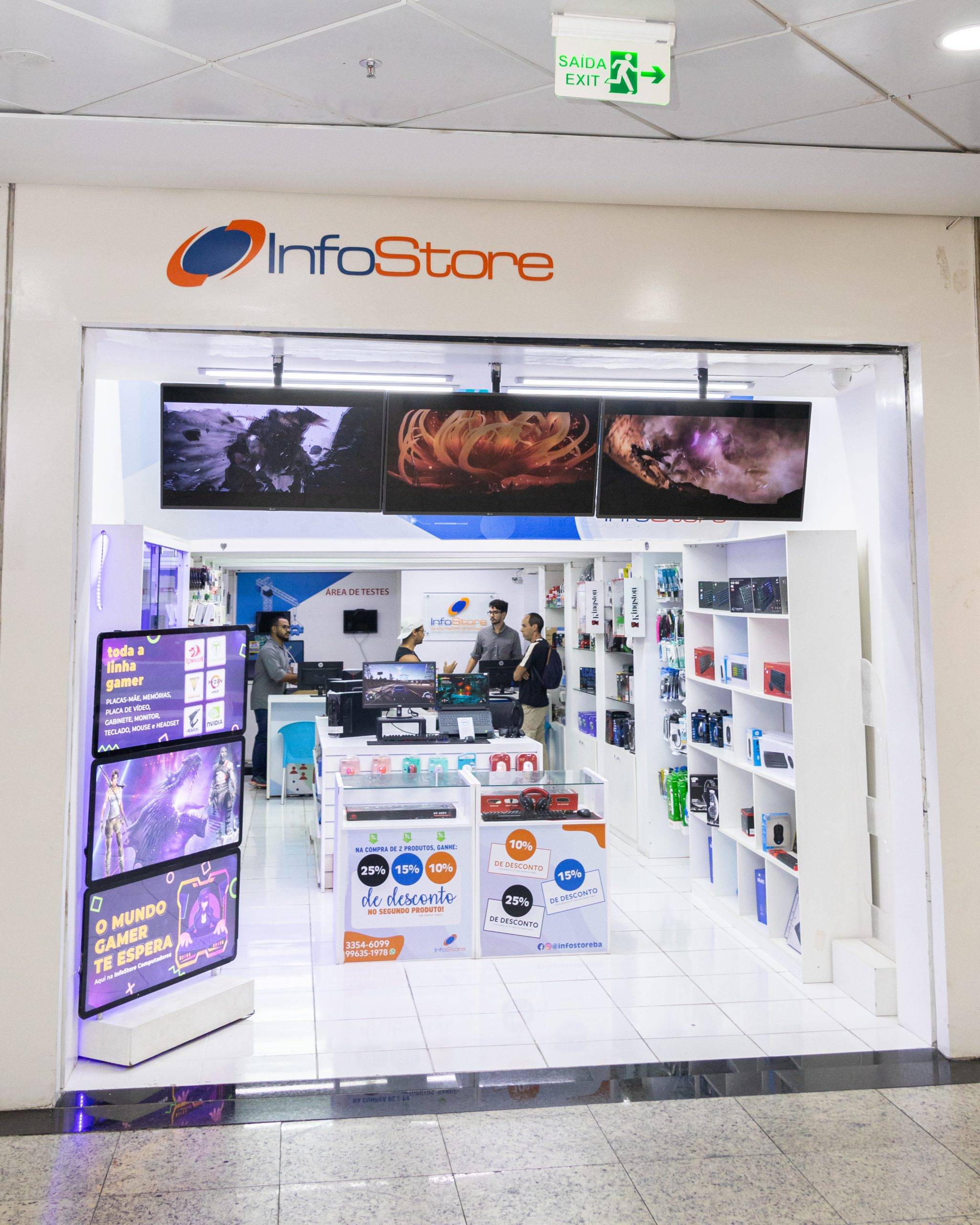 Infostore | Shopping Itaigara - Sempre com você